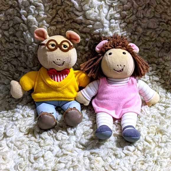 Arthur | Toys | 995 Arthur And Dw Stuffed Animals | Poshmark